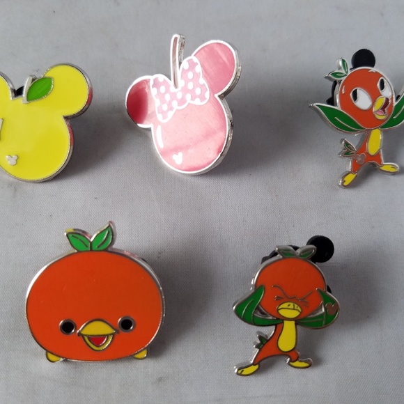 Accessories | Disney Official Trading Pins Orange Bird Fruit 5 | Poshmark